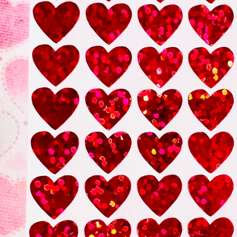 Small Heart Stickers - Etsy