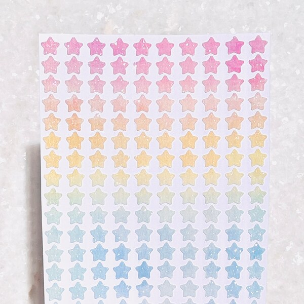 Tiny Star Glitter - Etsy