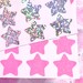 1 Inch Star Stickers 26 Mm 18 Stickers Glitter, Sparkle, Pastel and ...