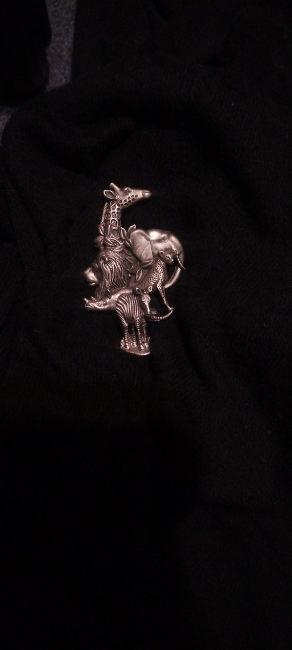 925 Sterling Silver Brooch Mexico - Gem