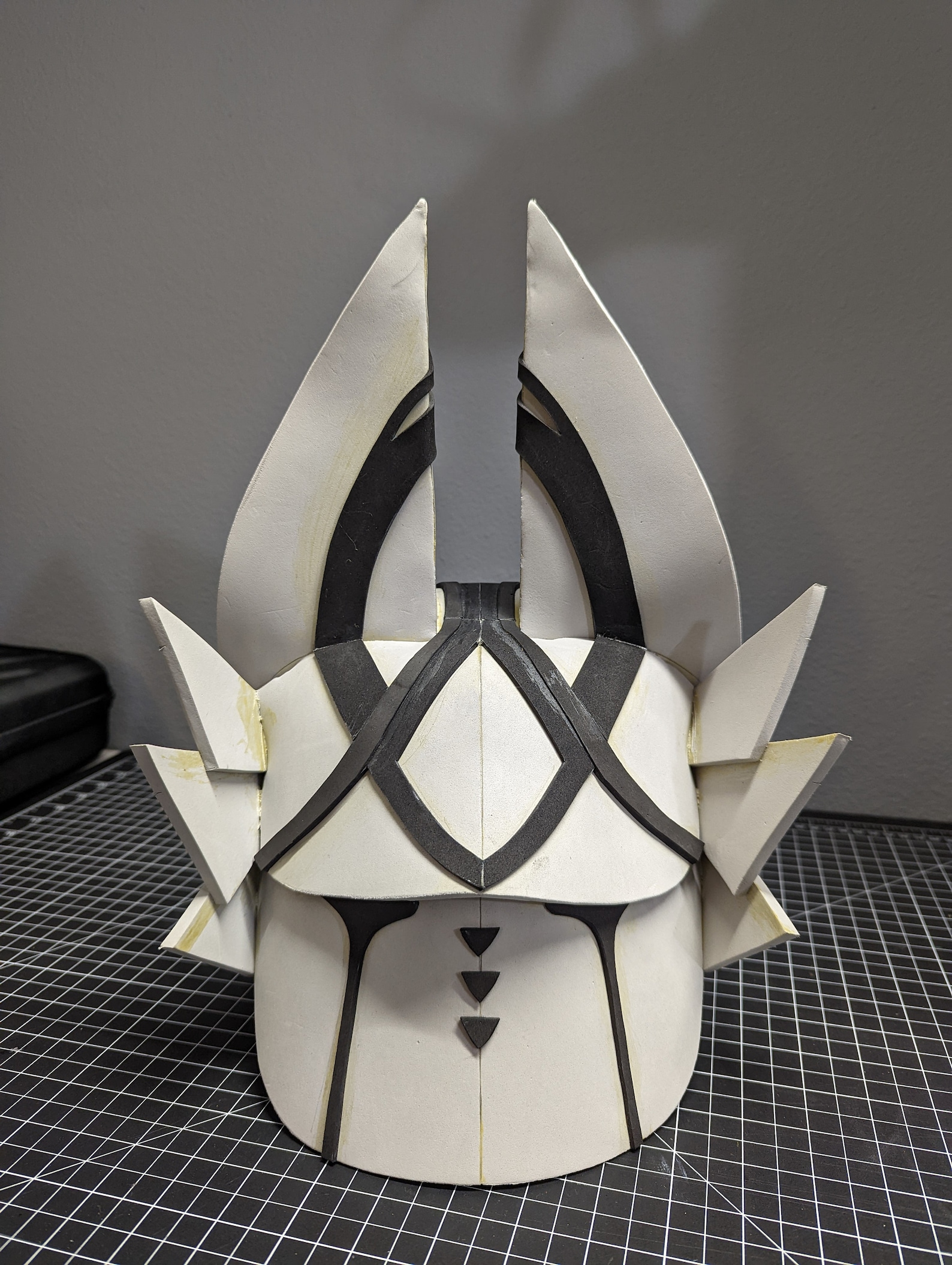 Cyno Burst Cosplay Helmet - Foam Patterns (genshin Impact) - Etsy