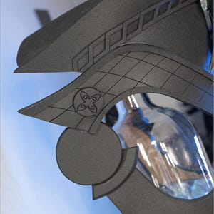 Capitano Cosplay Helmet - Foam Patterns (genshin Impact) - Etsy