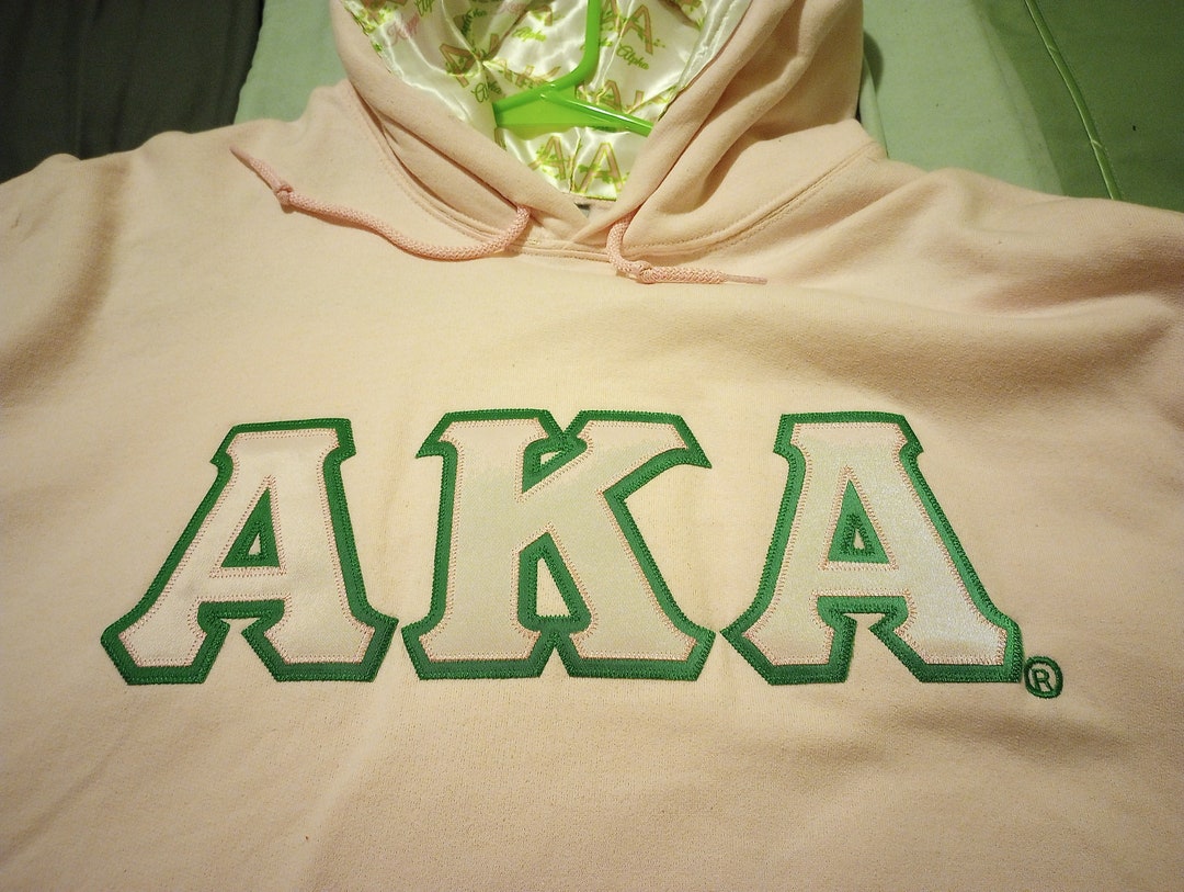 AKA Satin Lined Hoodies - Etsy