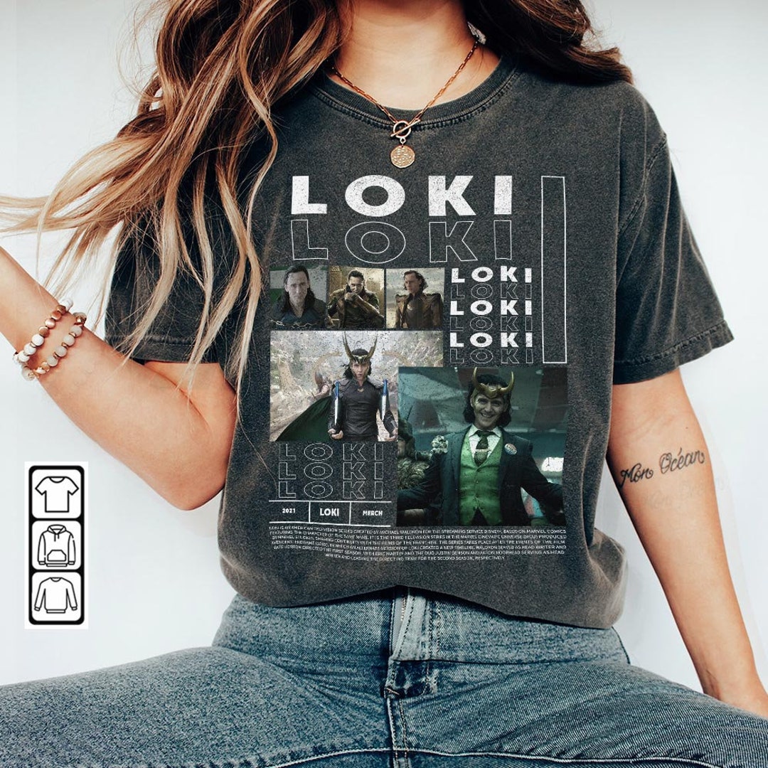Loki Merch Movie Shirt Loki Movie 90s Retro Vintage Unisex - Etsy