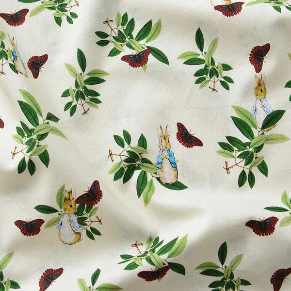 Rabbit Fabric - Etsy