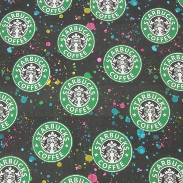 Starbucks Coffee Fabric - Etsy