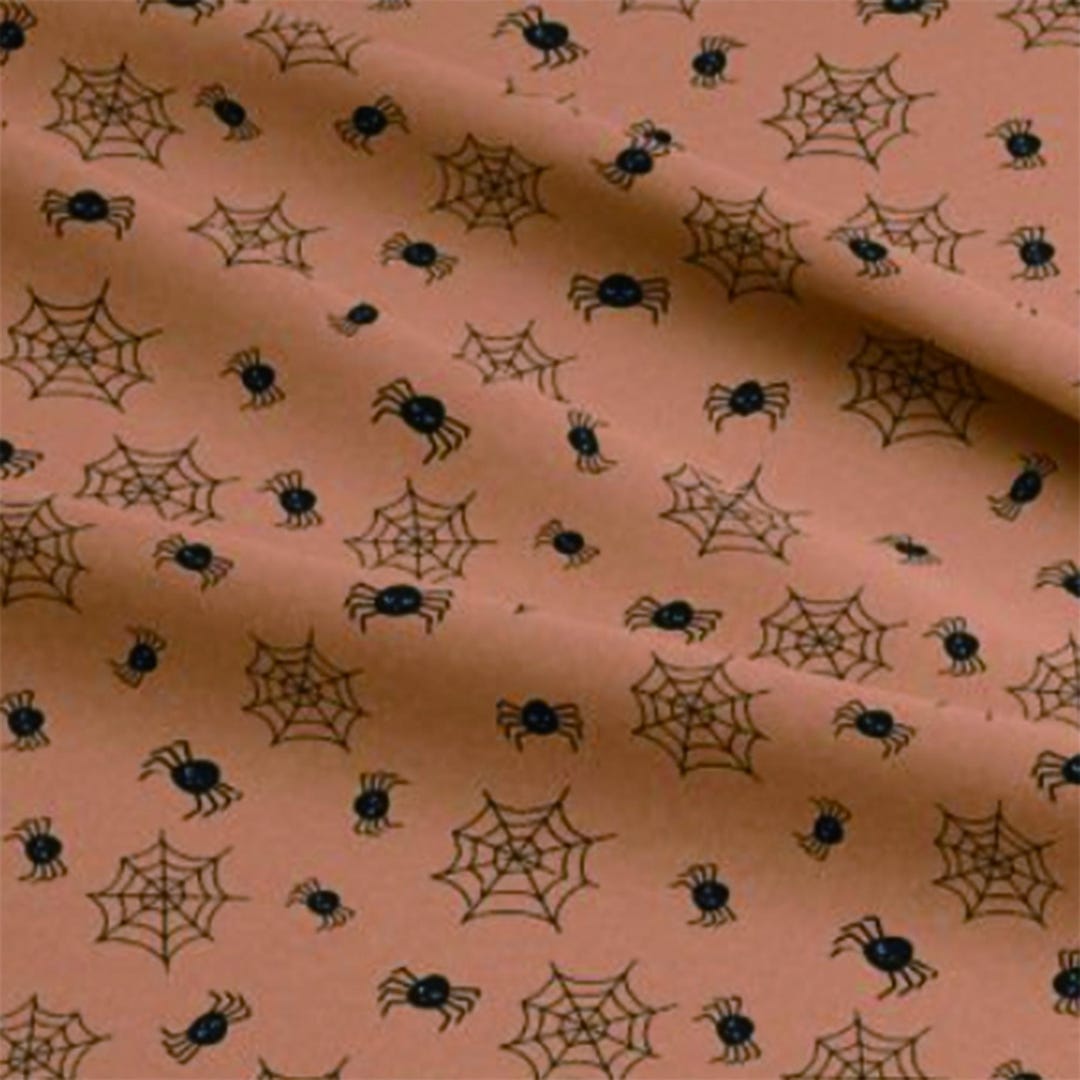 Spider Web Pattern Fabric Cotton Fabric by the Half Yard - Etsy