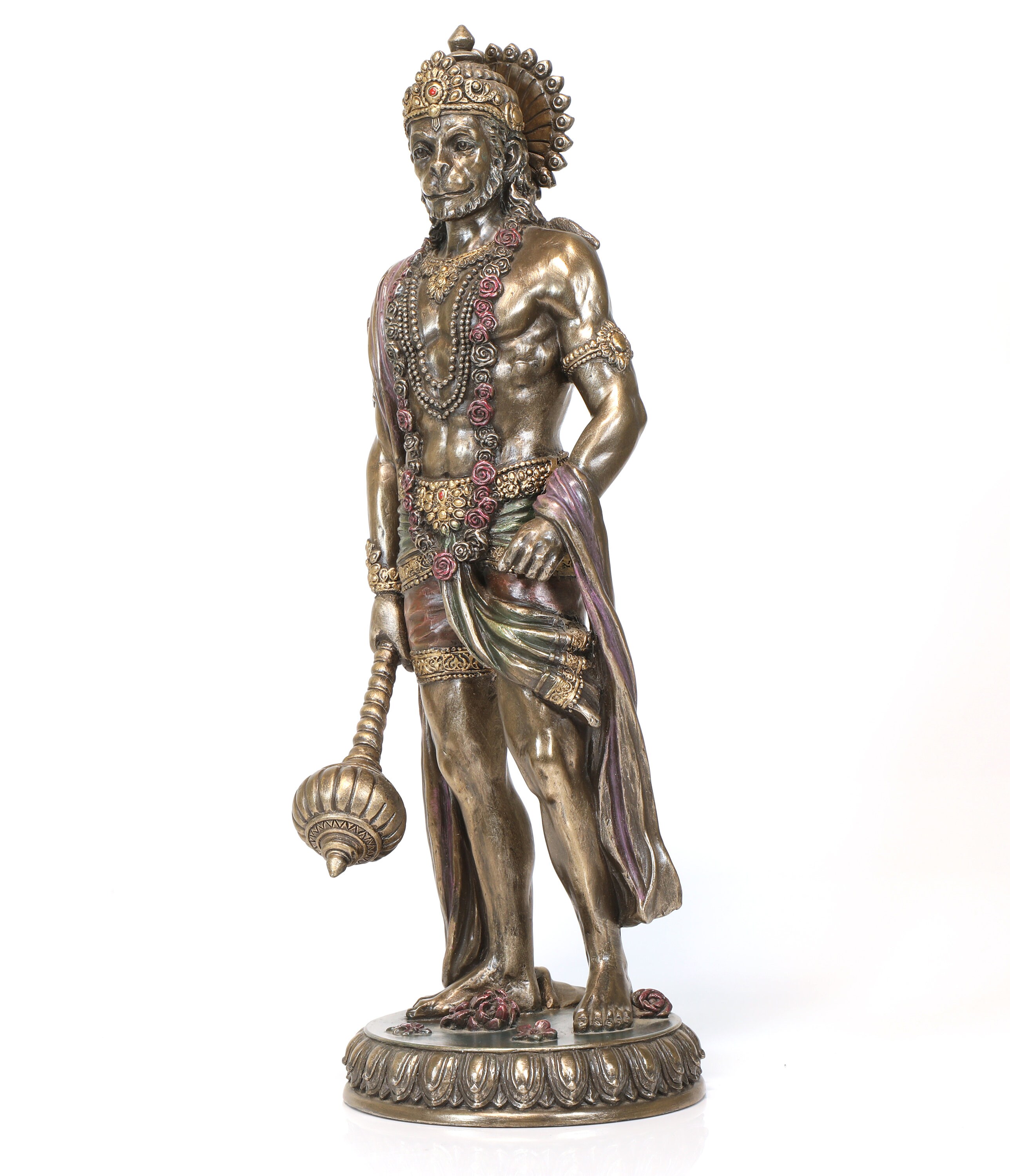 Indian God of Monkey Hanuman Standing Decorative Statue for - Etsy