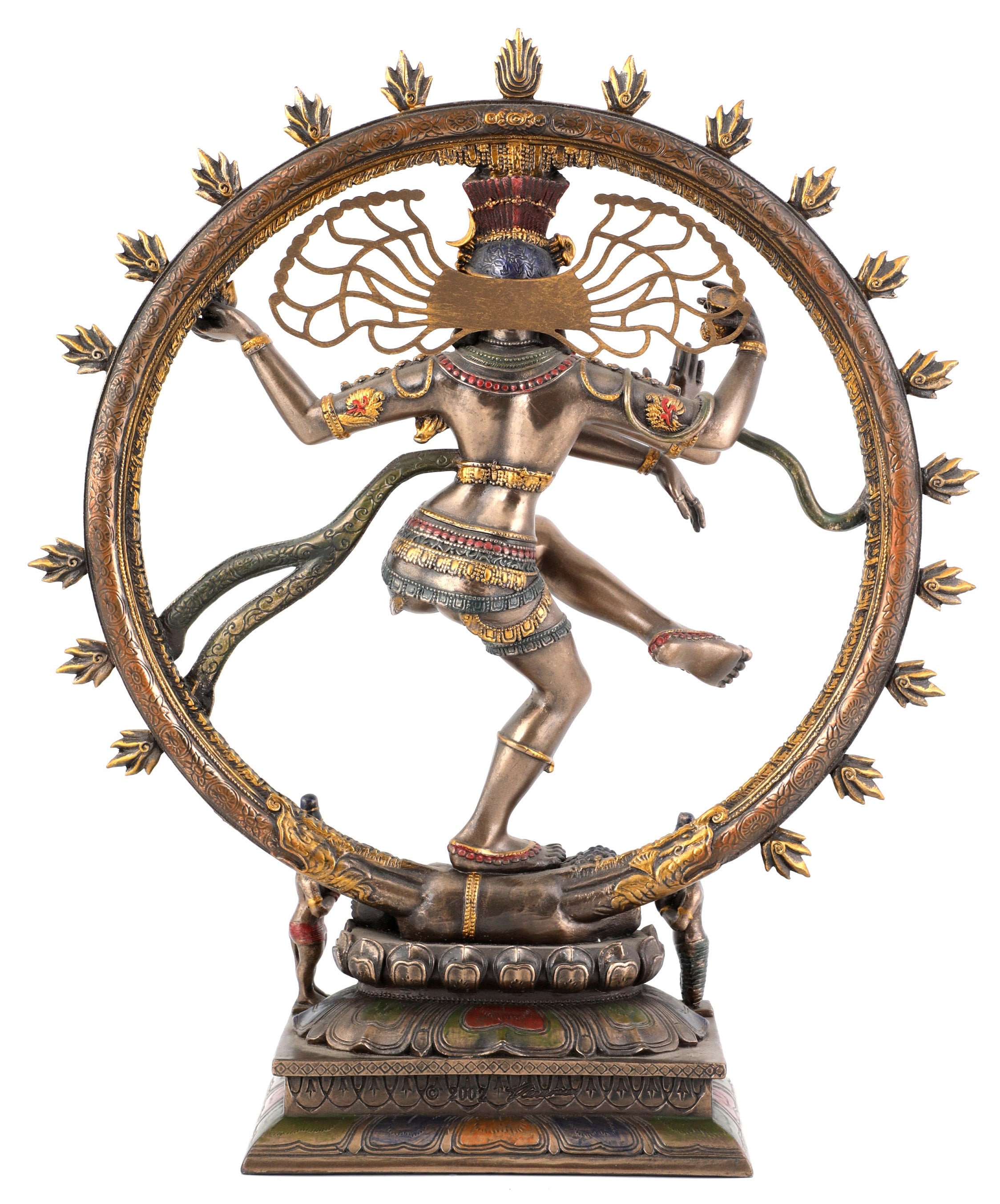 Lord Natraj Statue Tandav Dance God of Destruction Shiva Natraja ...