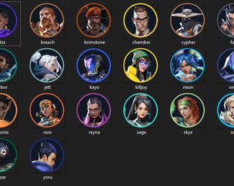 Valorant Icons Png - Etsy UK