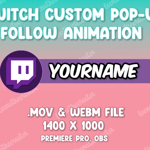 Follower Pop Up - Etsy