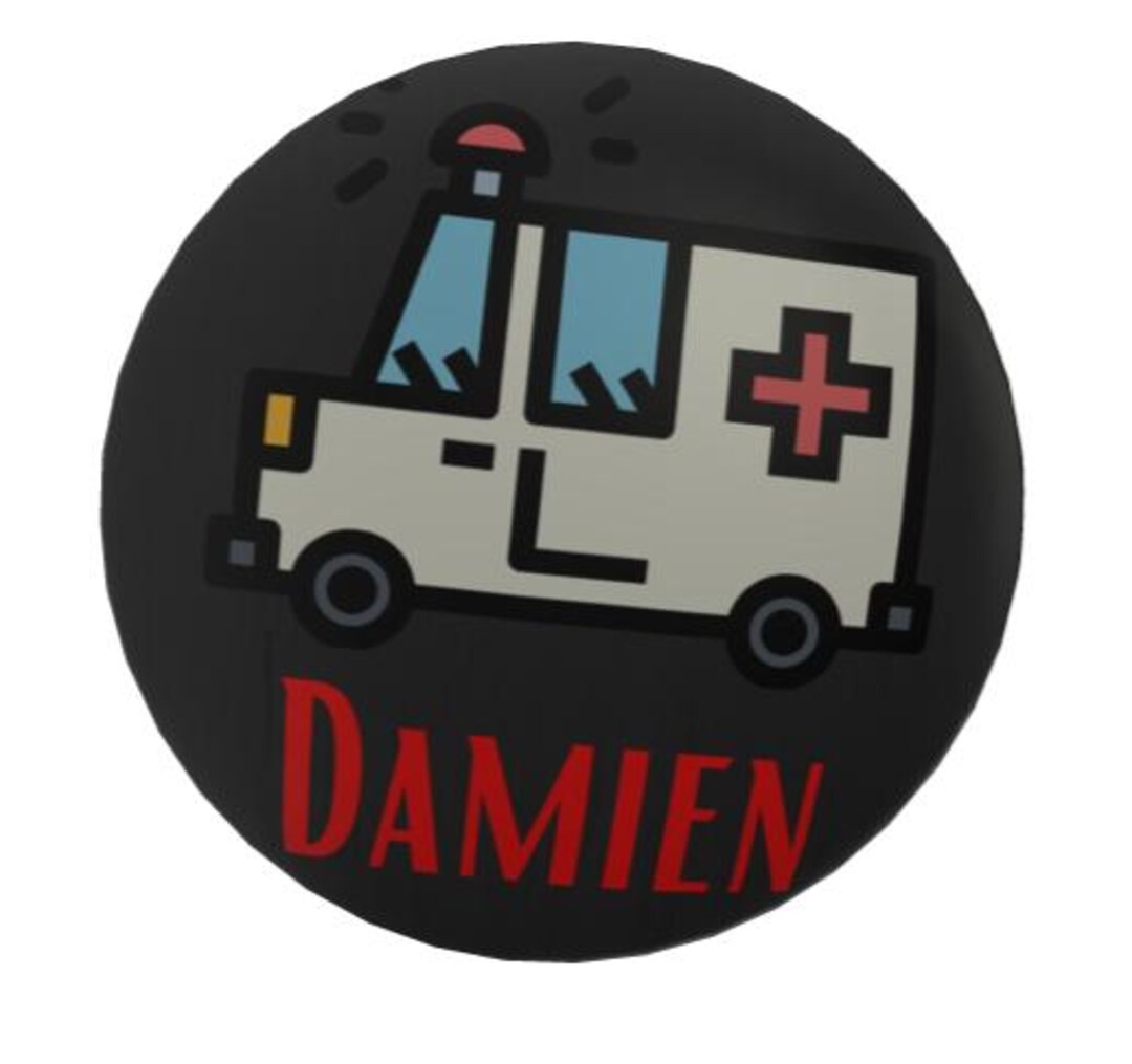 Ambulance Name Badge - Etsy