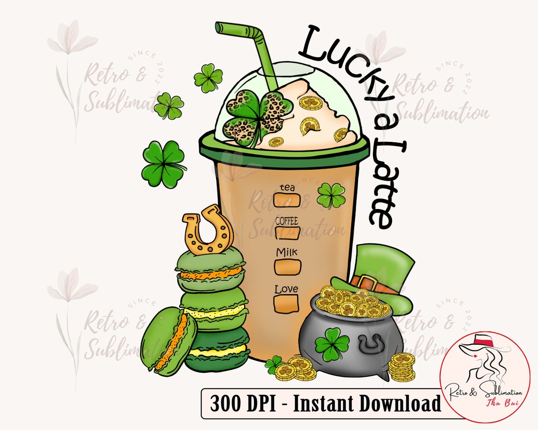 St Patricks Day, Coffee Png, Leopard Png, Holiday Png, Saint Patricks ...