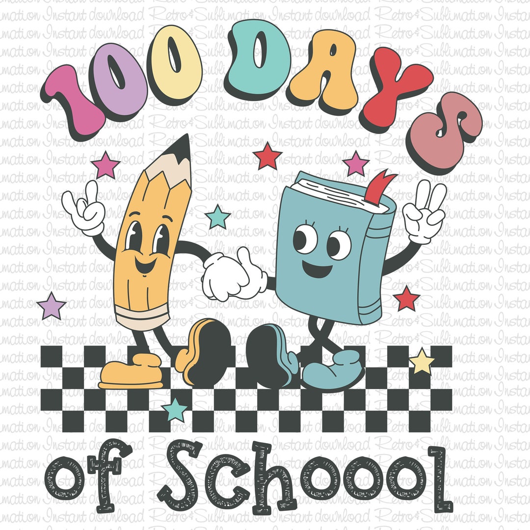 100 Days of School SVG, Happy 100 Days Svg, Back to School Svg, School ...