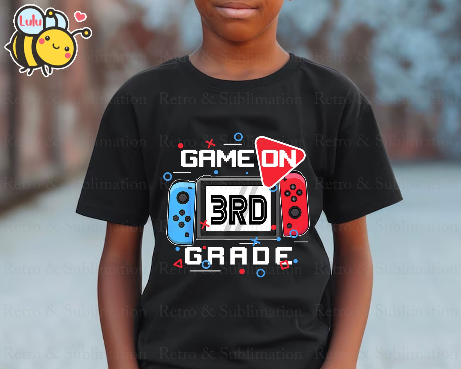 Game on 3rd Grade Png, Back to School Png for Gamers, First Day of ...