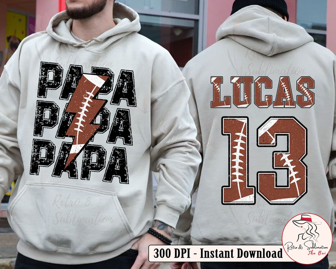 Football Papa Png for Fathers Day Png, Football Number and Alphabet ...