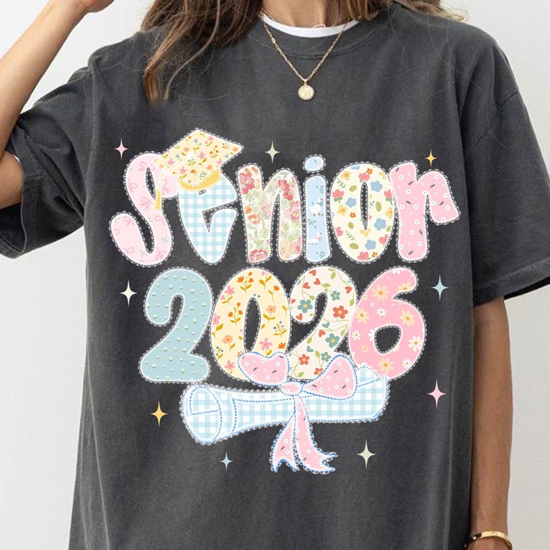 Coquette Lace Graduation Senior 2026 Png, Graduate 2026 Png, Floral ...