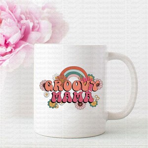 Groovy Mama Png, Mothers Day Png, Groovy Mama Designs, Groovy Mom ...