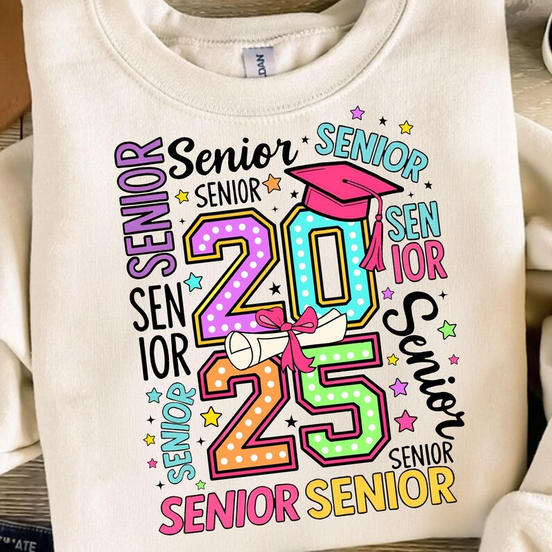 Senior 2025 Png, Class of 2025 Senior Png, Graduation Sublimation Png ...