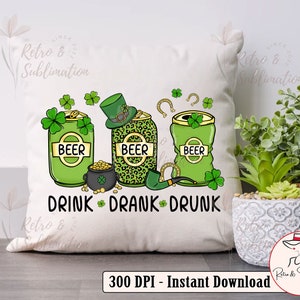 St Patricks Day, Drink Drank Drunk, Beer Png, Leopard Png, Holiday Png ...