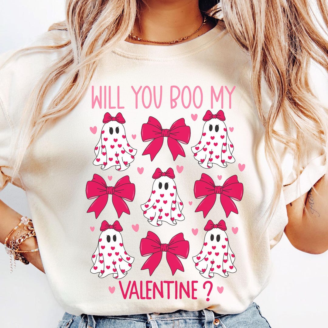 Will You Be My Boo Valentine Png, Valentine Ghost Png, Valentines ...