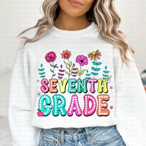 Seventh Grade Svg, Seventh Grade Shirt Svg, Back to School Svg, Back to ...
