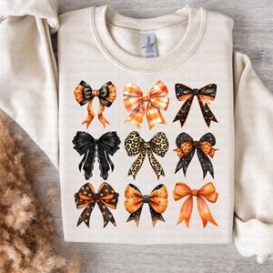 Coquette Halloween Bow Png, Spooky Season Png, Trendy Sublimation Png ...