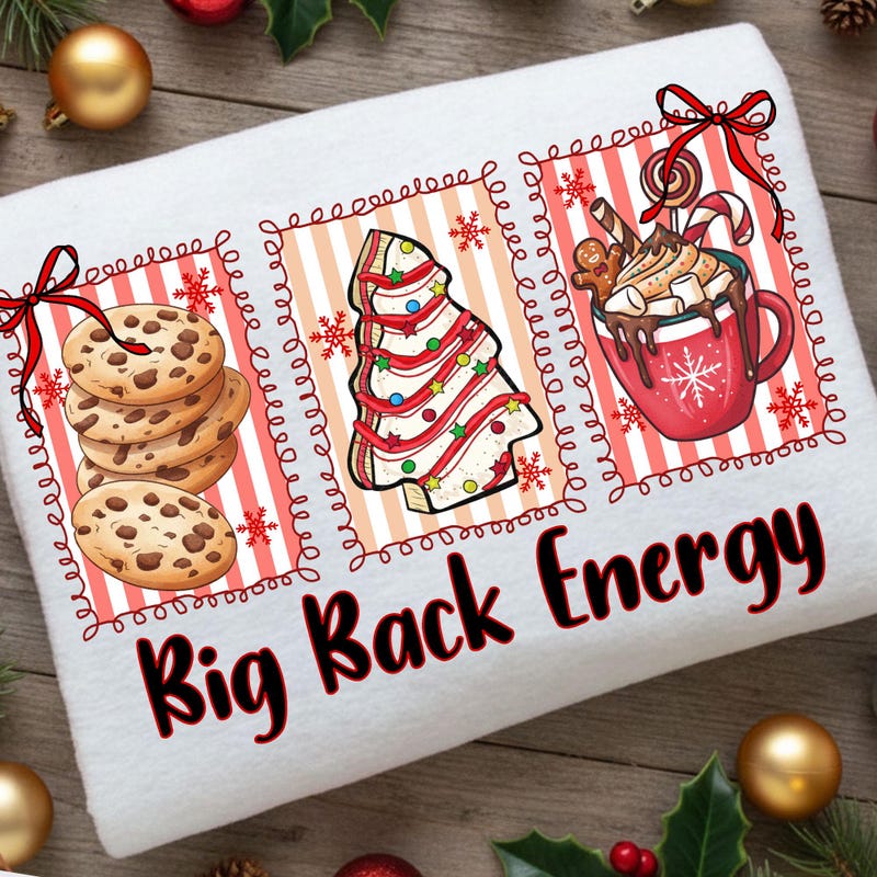 Big Back Christmas Svg - Etsy