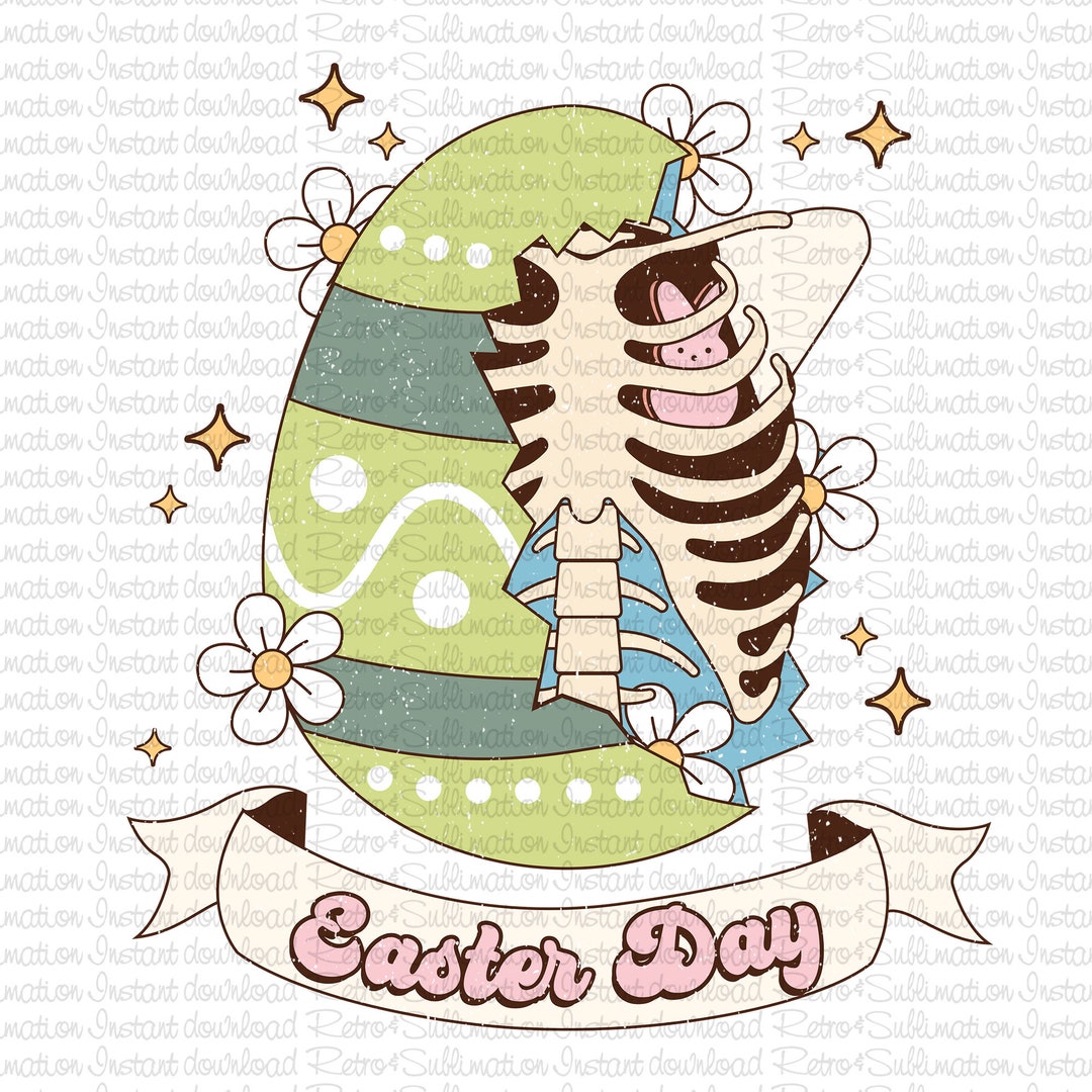 Skeleton Easter Eggs Png, Skeleton Easter Png, Easter Day Png, Happy ...