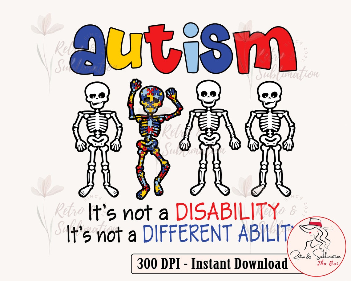It's Not A Disability It's Not A Different Ability - Etsy