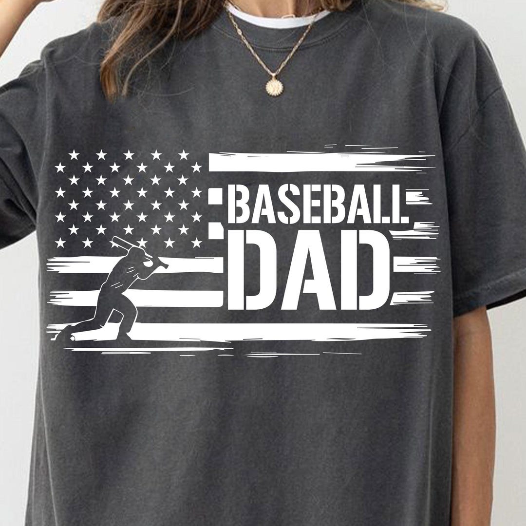 Baseball Dad Svg, Baseball Daddy Svg, Sports Dad Svg, Baseball Shirt ...