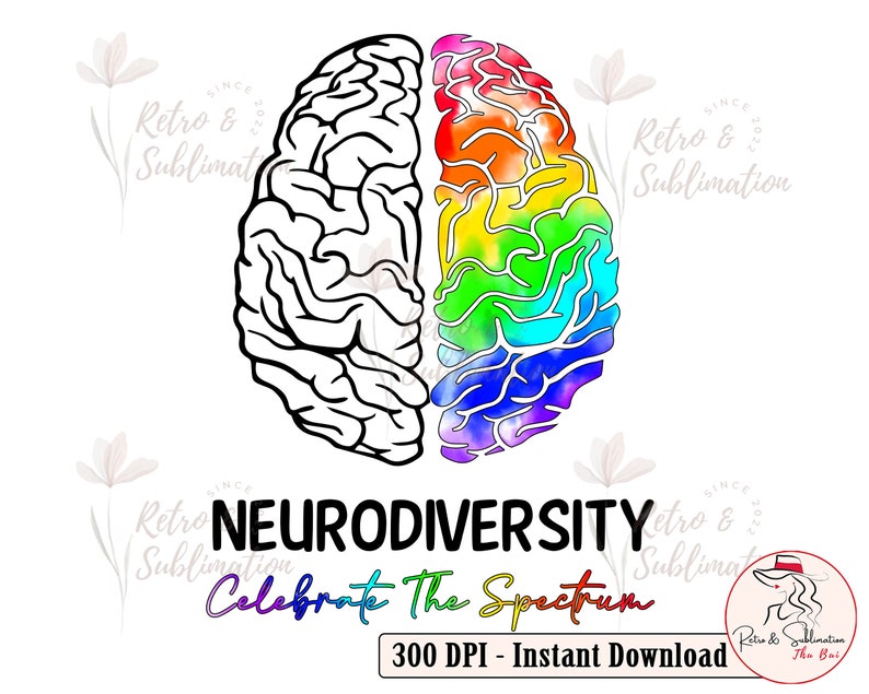 Neurodiversity Celebrate the Spectrum Autism Png ,in April We Wear Blue ...