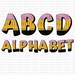 Abcd Alphabets Png, Abcd Pencil Design Png, School Alpha Png, Teacher ...