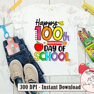 100 Days of School, School Svg, School Clipart, Back to School Svg ...