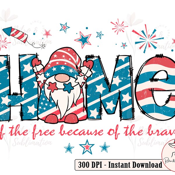 Patriotic Gnome - Etsy