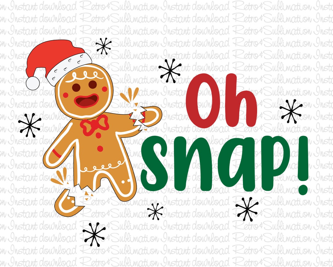 Oh Snap Christmas Cookies Png, Cookie Man Png, Gingerbread Cookies, Merry Christmas Png ...