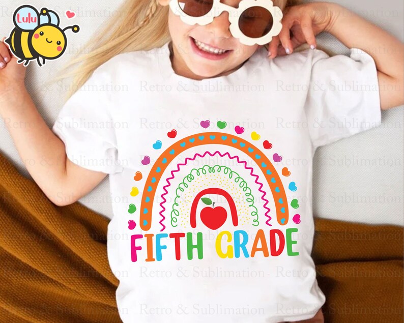 First Day of School Boho Rainbow Svg Bundle, Back to School Svg, 1st ...