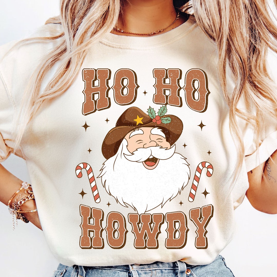 Ho Ho Howdy Png, Howdy Chrsitmas Png, Western Christmas Png, Christmas ...