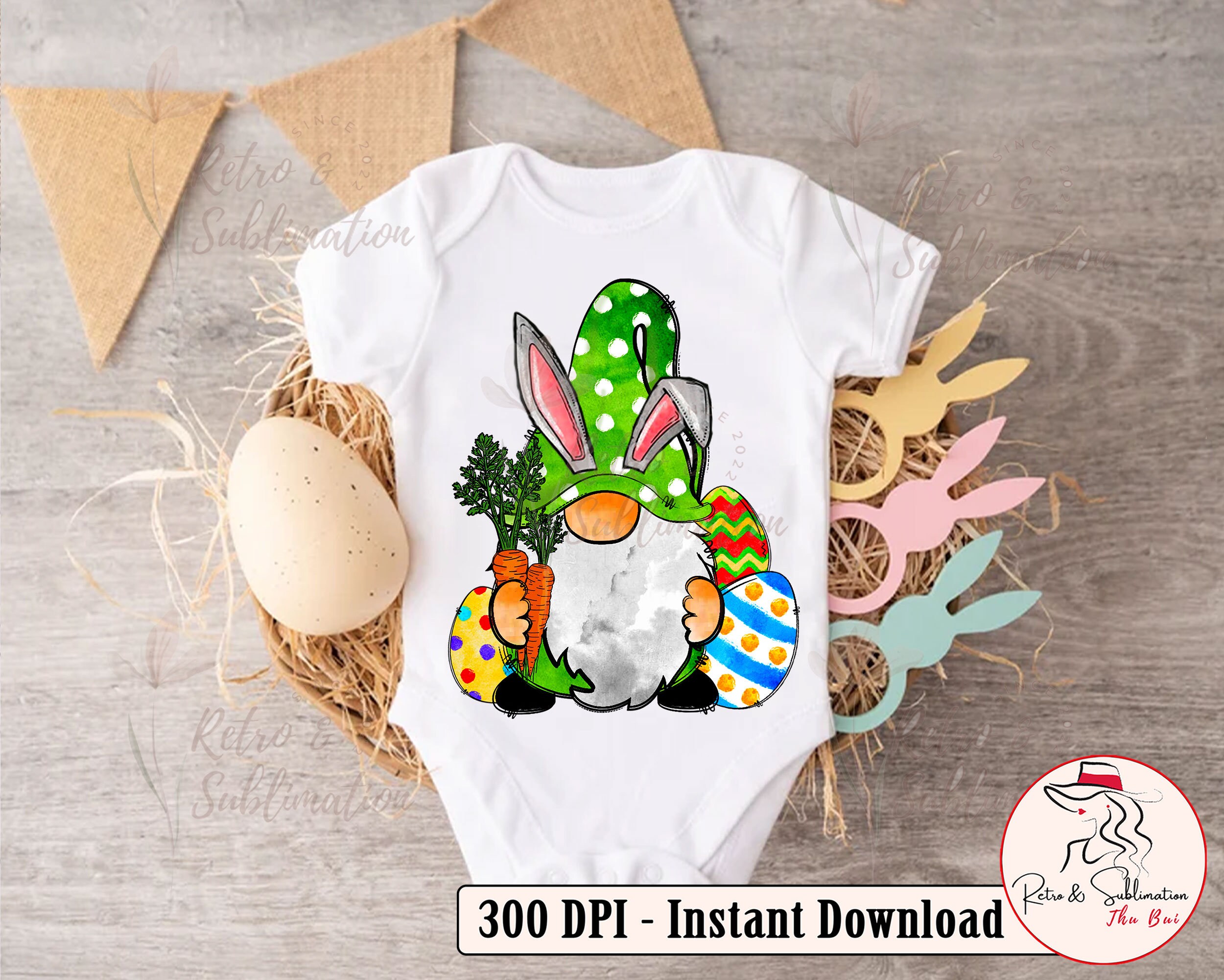Gnome Png Easter Png Easter Gnome Png Easter Bunny Happy - Etsy
