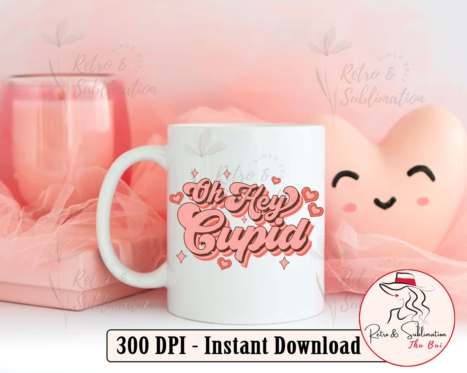 Retro Oh Hey Cupid Png, Valentine's Png, Valentine's Day PNG, XOXO Png ...