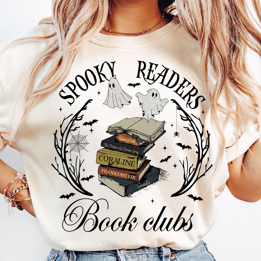 Spooky Readers Book Club Png, Halloween Png, Witch Halloween Png ...