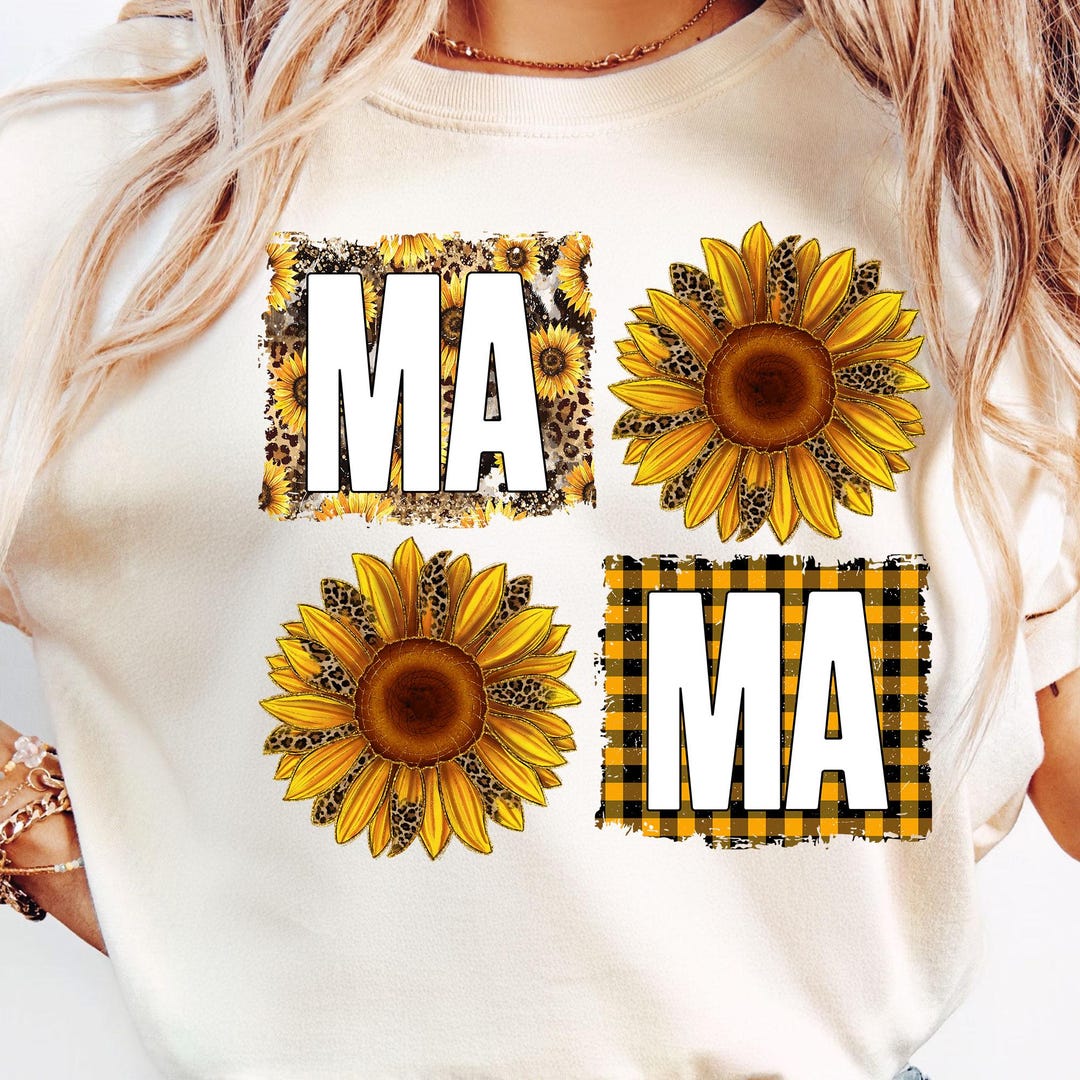 Sunflower Mama Png, Mothers Day Png, Mothers Day Design, Love Mom Png ...