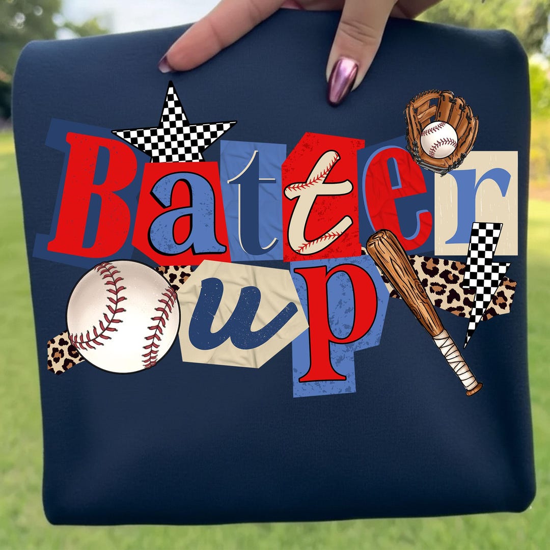 Retro Baseball PNG: Batter up Design (digital Download ) - Etsy Australia