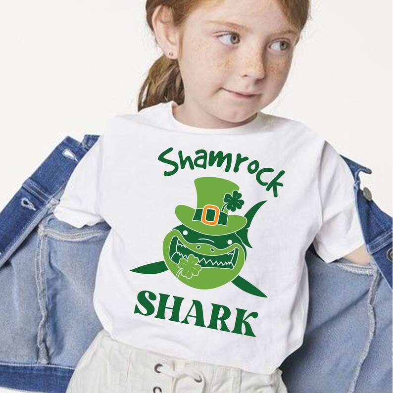 Shamrock Shark SVG, St Patrick's Day SVG, Kids St Patricks Svg, St ...
