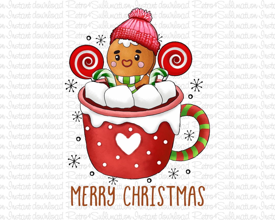 Merry Christmas Hot Cocoa Png, Christmas Gingerbread Cookies, Christmas ...