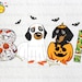 Halloween Boo Dogs Ghost, Dachshund Ghost Dog, Halloween Dogs, Custom ...