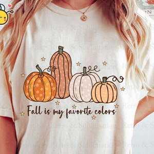 Fall is My Favorite Colors Png, Retro Pumpkin Season Png, Thanksgiving ...