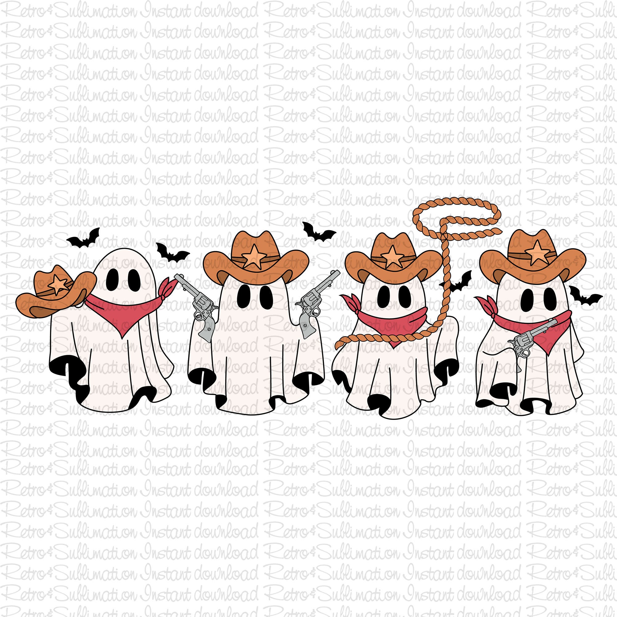 Cowboy Ghost Svg, Howdy Halloween Svg, Halloween Ghost Svg, Western ...