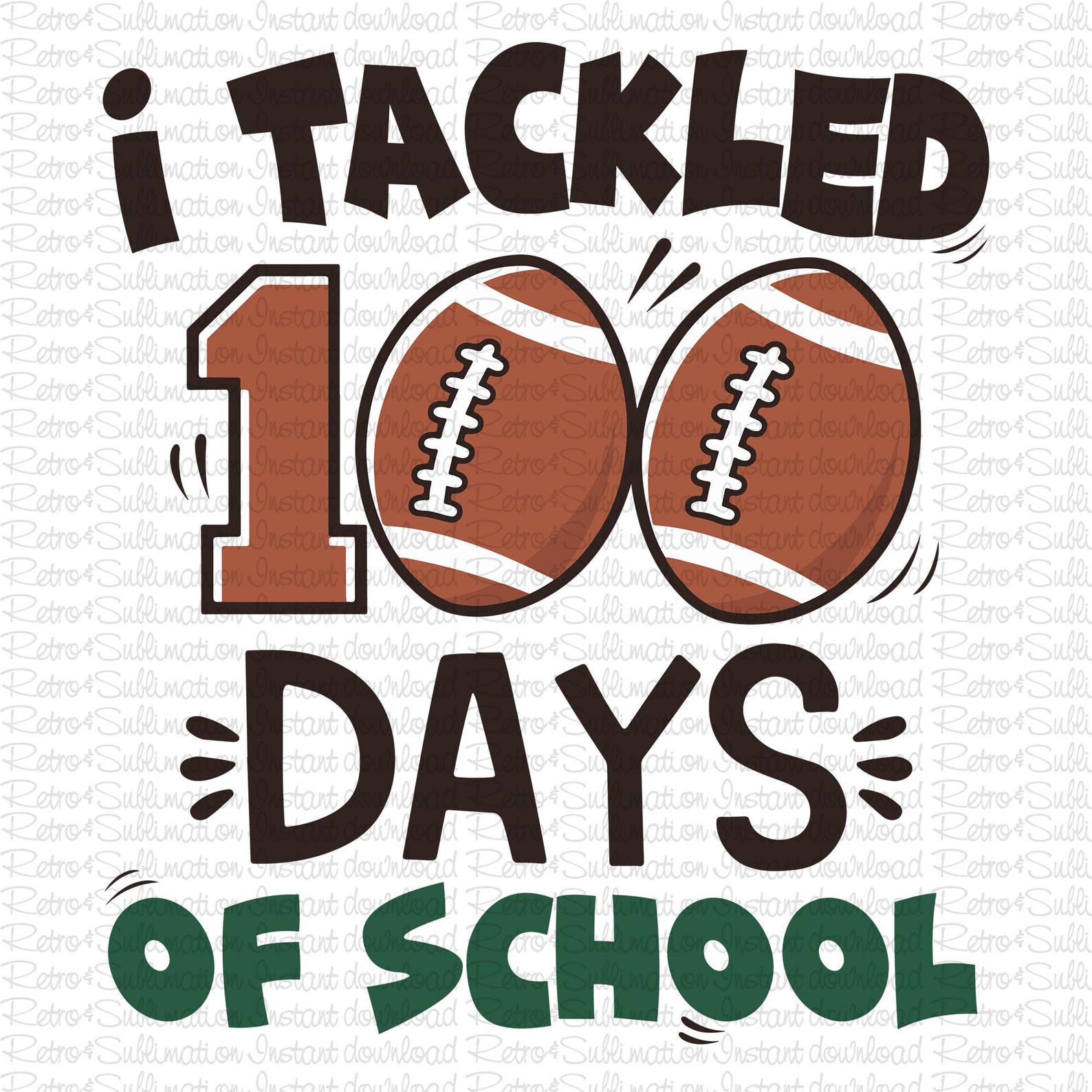 I Tackled 100 Days of School Svg,100th Day of School Svg, Boys 100th ...