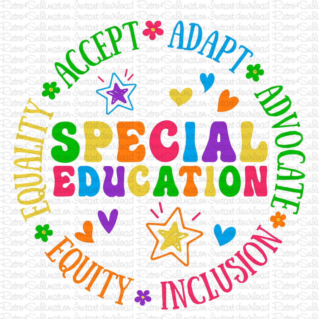 Special Education Svg, Inspirational Svg, Teachers Autism Digital Svg ...